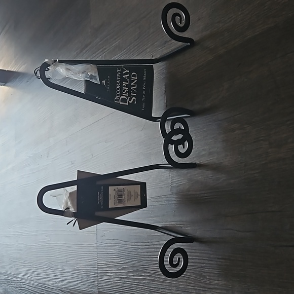 tripar | Wall Decor | New 2 Tripar Metal Decorative Display Stand Black ...